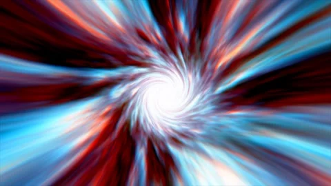 Multicolored hypertunnel spinning speed ... | Stock Video | Pond5