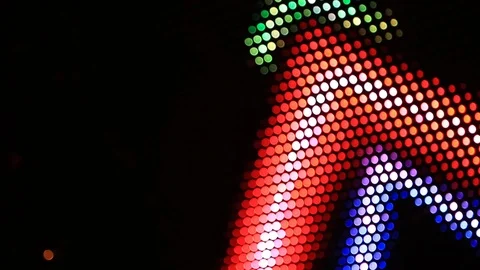 Night Club Led Screen Stock Footage ~ Royalty Free Stock Videos | Pond5