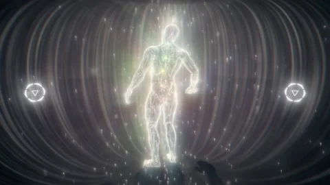 Multidimensional Human Design Energy Bod... | Stock Video | Pond5