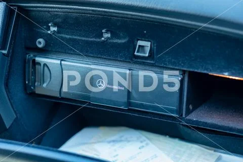 Multimedia unit in dashboard Stock Photo ~ Image #130522235
