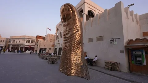 Multiple angles of giant gold thumb in S... | Stock Video | Pond5