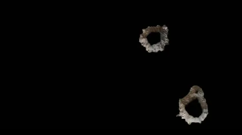 Green Screen Bullet Holes Stock Video Footage | Royalty Free Green ...