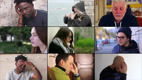 Afflicted Person Stock Footage ~ Royalty Free Stock Videos | Pond5