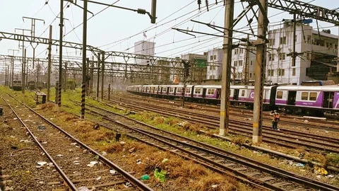 Cst Railway Station Stock Video Footage | Royalty Free Cst Railway ...