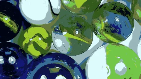 mumbles in cartoon view on a turn table | Stock Video | Pond5