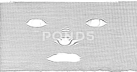 Mummylike - haunted face ~ Premium Stock Photo #106179139