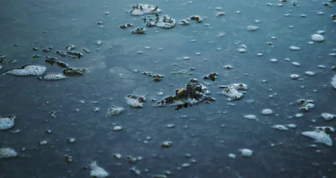 The murky waters around Edinburgh's icon... | Stock Video | Pond5