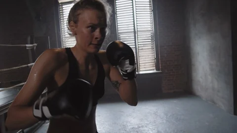 Muscular Female Boxing Stock Videos – Royalty-Free HD & 4K Videos