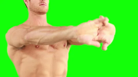 Bodybuilder Green Screen Stock Video Footage | Royalty Free Bodybuilder ...