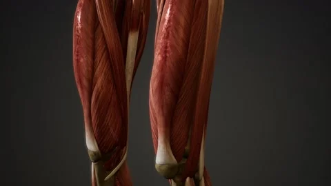 Muscular System of human body animation | Stock Video | Pond5