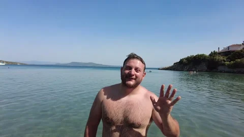 Muscular young man posing. The burly mal... | Stock Video | Pond5