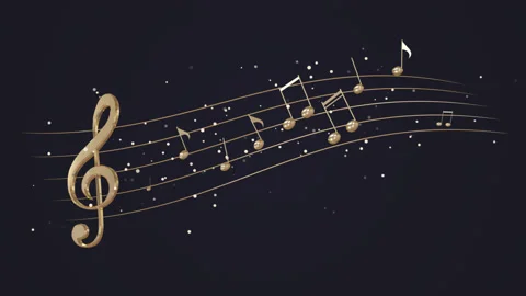 Music background, loop animation 3D with... | Stock Video | Pond5