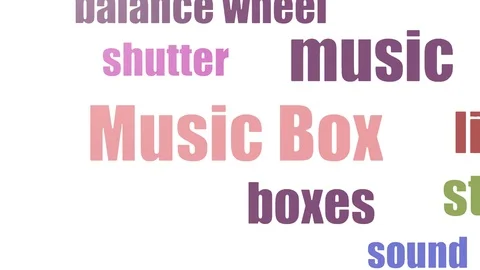 Animated Music Box Stock Videos – Royalty-Free HD & 4K Videos | Pond5