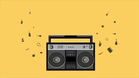 Music day and Instrument Disc Rotation A... | Stock Video | Pond5