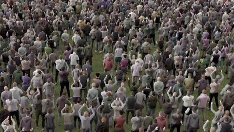 People Crowd Animation Stock Footage ~ Royalty Free Stock Videos | Pond5