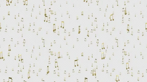 Falling Music Notes Stock Videos – Royalty-Free HD & 4K Videos