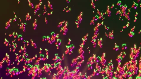 Music Notes Background | Stock Video | Pond5