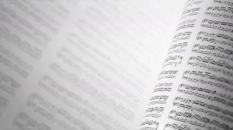 Music Notes Background Loop Stock Video Footage | Royalty Free Music ...