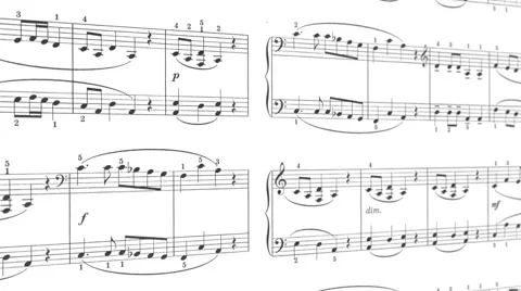 Music Notes Loop Stock Footage ~ Royalty Free Stock Videos | Pond5