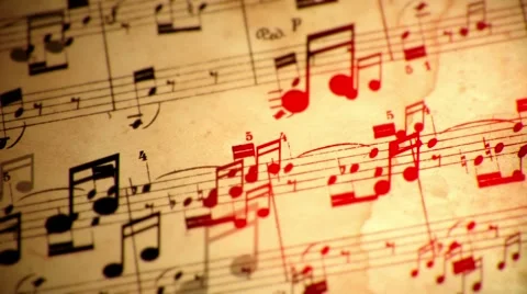 Music Notes Animation Stock Video Footage | Royalty Free Music Notes ...