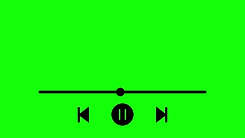 Music player progress bar media player i... | Stock Video | Pond5