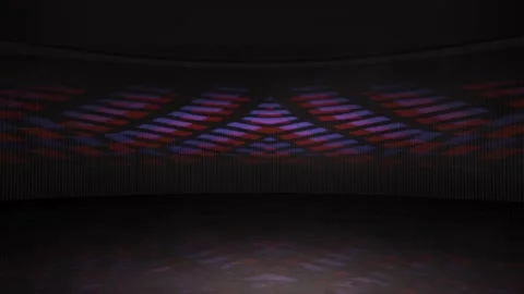 Music stage, virtual studio background | Stock Video | Pond5