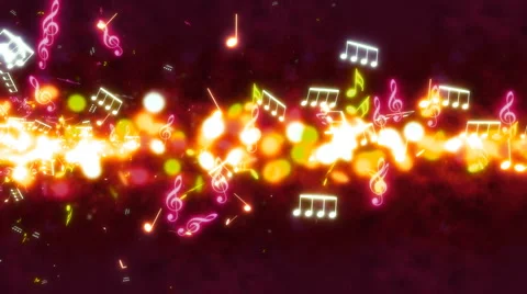 Animated Background Music Stock Videos – Royalty-Free HD & 4K Videos