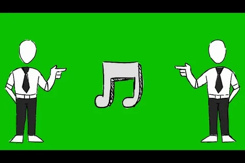 Musical Note - Hand-Drawn Animation - me... | Stock Video | Pond5