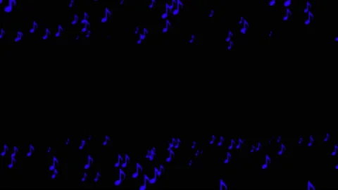 Musical Note Particle figure Animation M... | Stock Video | Pond5