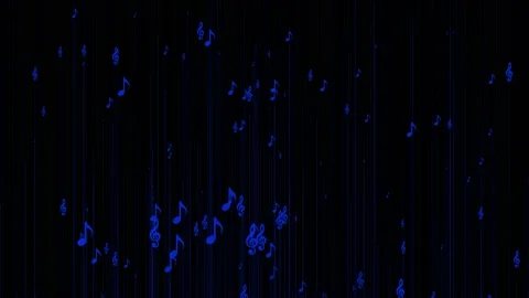 Musical Note Particle figure Animation M... | Stock Video | Pond5
