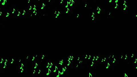 Musical Note Particle figure Animation M... | Stock Video | Pond5
