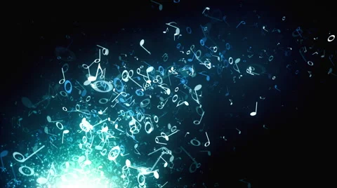 Music Notes Stock Video Footage | Royalty Free Music Notes Videos | Pond5