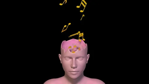 Musical Notes 3D Stock Video Footage | Royalty Free Musical Notes 3D ...