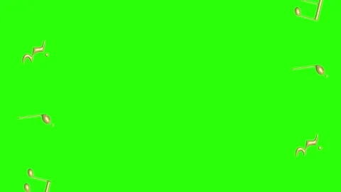 Musical notes signs elements animation, ... | Stock Video | Pond5