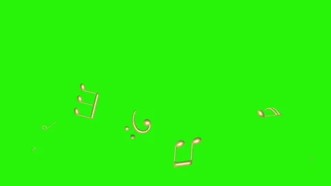 Musical notes signs elements animation, ... | Stock Video | Pond5