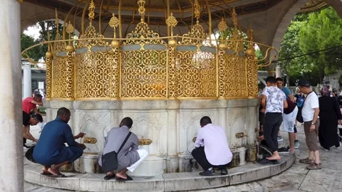 Mosque Ablution Stock Video Footage | Royalty Free Mosque Ablution ...