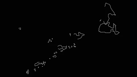 Muslim Mindanao Philippines region map o... | Stock Video | Pond5