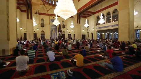 Muslims in Lebanon marks Eid Al-Adha wit... | Stock Video | Pond5