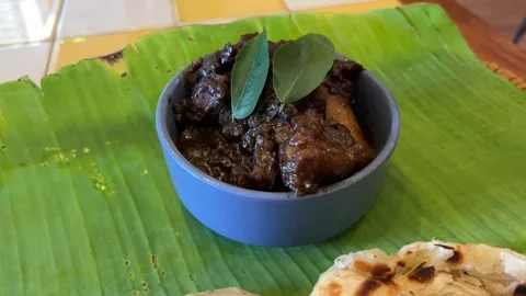 Mutton olathede, a Keralan mutton dish s... | Stock Video | Pond5