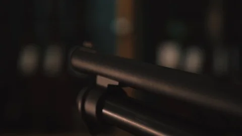 Double Barrel Shotgun Stock Video Footage | Royalty Free Double Barrel ...
