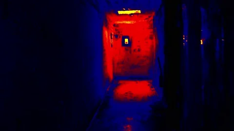 A mysterious underground bunker in the i... | Stock Video | Pond5