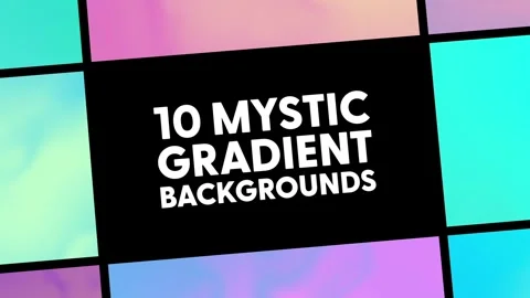 After Effects: Mystıc Gradıent Backgrounds #252937285