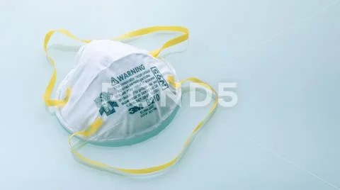 N95 mask or N95 respirator of 3M brand Stock Image #136717416