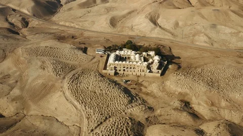Nabi Musa (Prophet Moses) burial site in... | Stock Video | Pond5