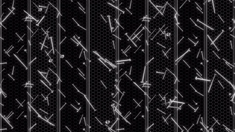 Nails background loop tile swirling. Thi... | Stock Video | Pond5