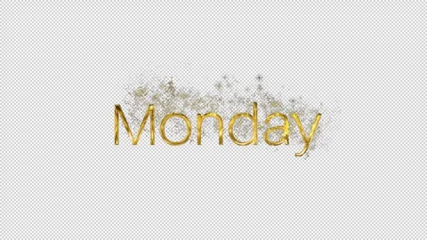 Name Of Monday Stock Videos – Royalty-Free HD & 4K Videos