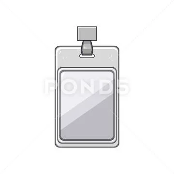 Name id card cartoon vector illustration ~ Clip Art #249599239