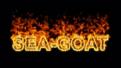 Name SEA-GOAT flares up and burns out. A... | Stock Video | Pond5