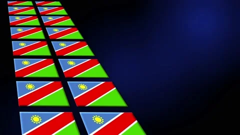 Namibia Flag Animated Background 3d Anim... | Stock Video | Pond5