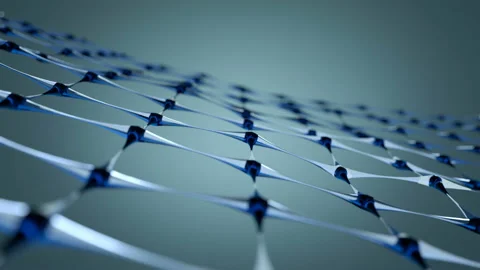 Nanotechnology structure 3D render loopa... | Stock Video | Pond5